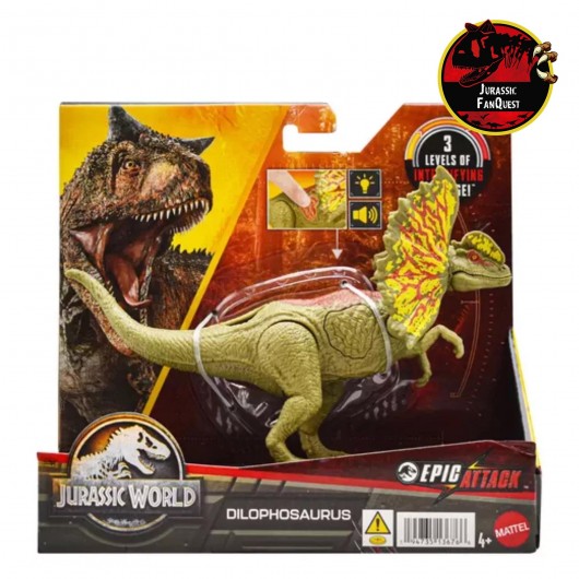 Jurassic World Epic Attack Dilophosaurus