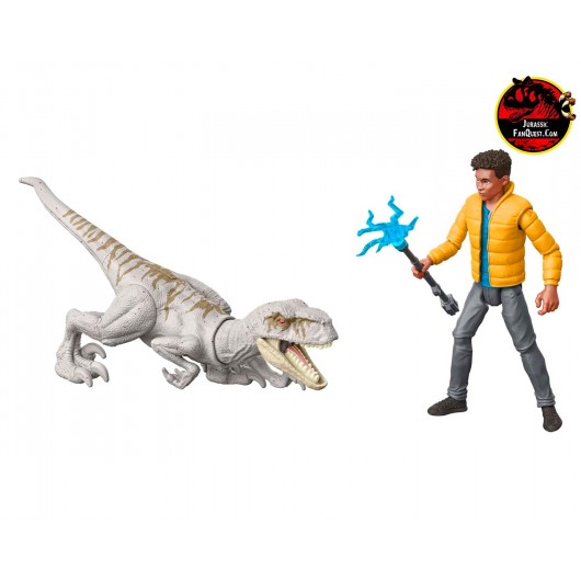 Jurassic World Chaos Theory Encounter Pack Darius & Atrociraptor Ghost