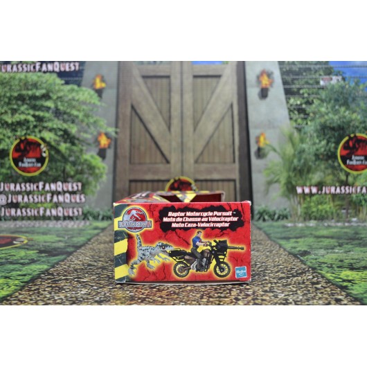 Jurassic Park III Raptor Motorcycle Pursuit Jurassic Fan Quest