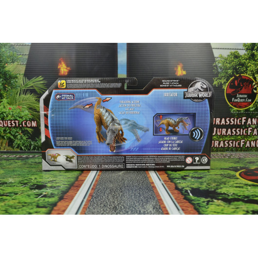 Jurassic World Sound Strike Irritator Mattel Jurassic Fan Quest