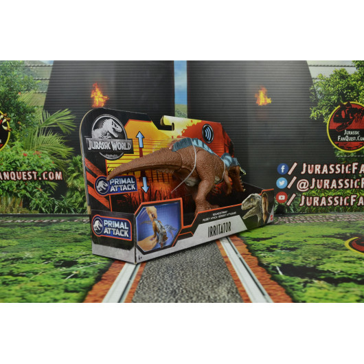 Jurassic World Sound Strike Irritator Mattel Jurassic Fan Quest