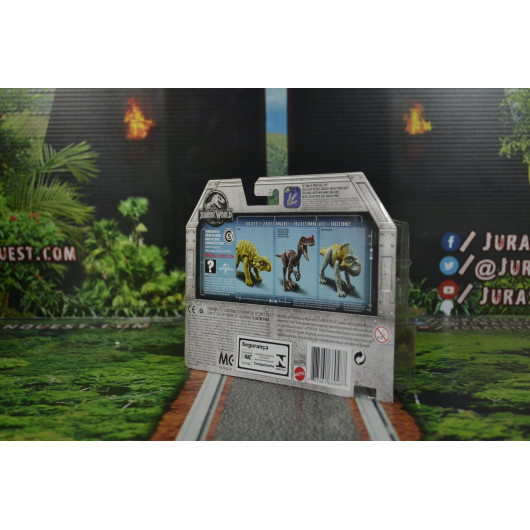 Jurassic World Fallen Kingdom Attack Pack Minmi Mattel Jurassic Fan Quest