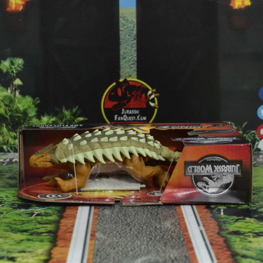 Jurassic World Dino Rivals Roarivores Ankylosaurus Mattel Jurassic Fan ...