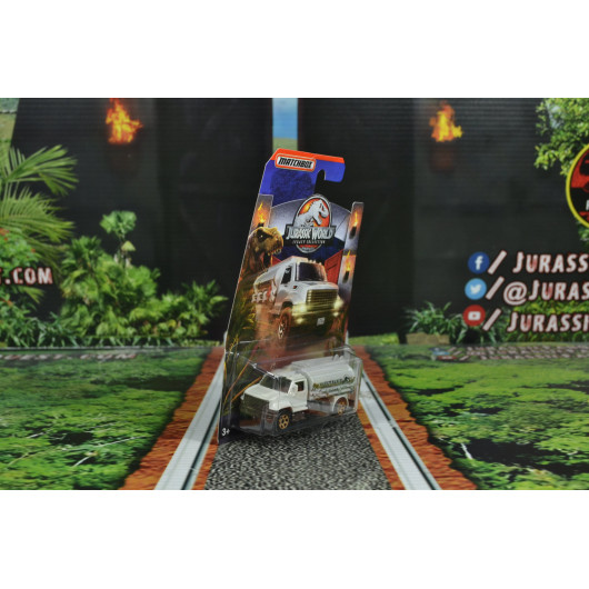 Jurassic World Legacy Collection Matchbox Diecast Fuel Truck Mattel ...