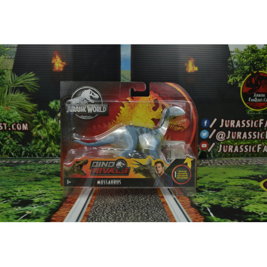 Jurassic World Dino Rivals Attack Pack Mussaurus Mattel Jurassic Fan Quest