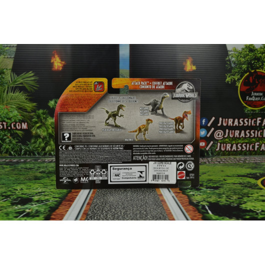 Jurassic World Dino Rivals Attack Pack Mussaurus Mattel Jurassic Fan Quest