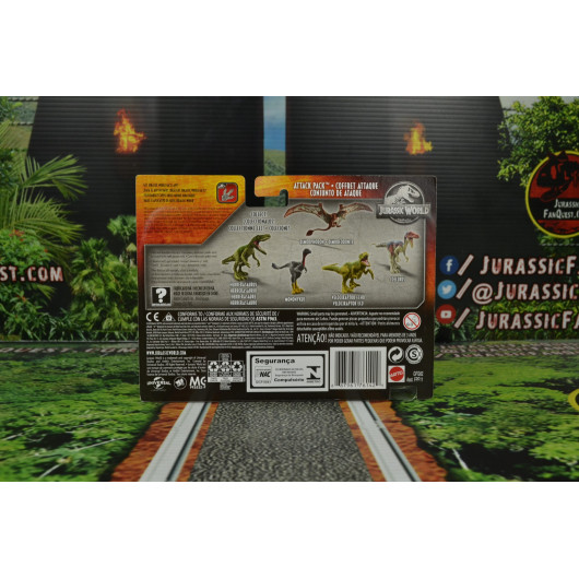 Jurassic World Dino Rivals Attack Pack Dimorphodon | Mattel Jurassic ...
