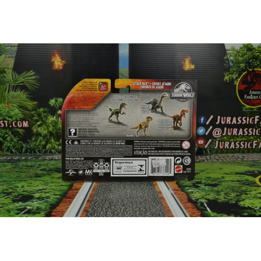 Jurassic World Dino Rivals Attack Pack Proceratosaurus Mattel Jurassic ...