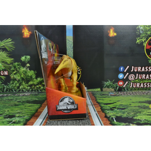 Jurassic World Dino Rivals Dual Attack Parasaurolophus Mattel Jurassic ...