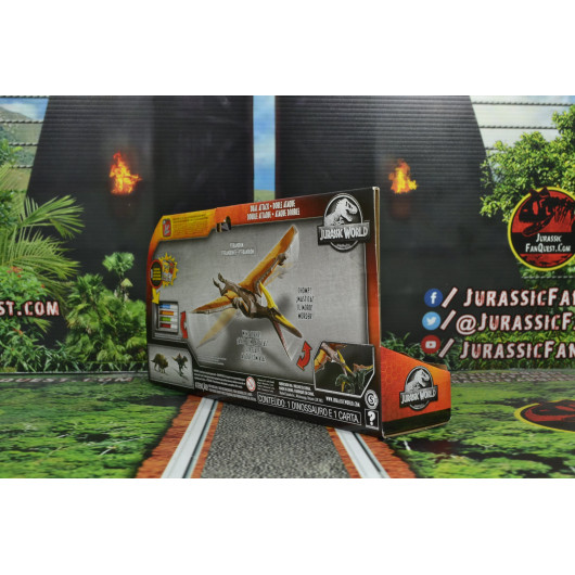 Jurassic World Dino Rivals Dual Attack Pteranodon Mattel Jurassic Fan Quest