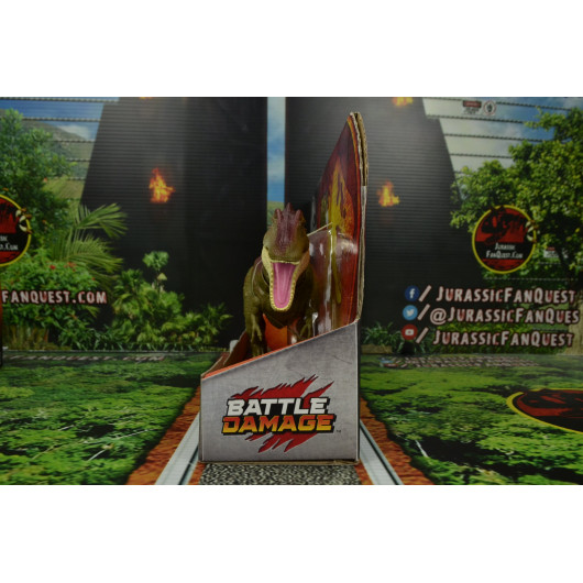 Jurassic World Dino Rivals Battle Damage Albertosaurus Mattel Jurassic ...