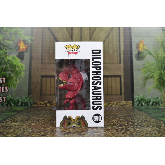 Jurassic Park Funko Pop Dilophosaurus Exclusivo Funko Jurassic Fan Quest