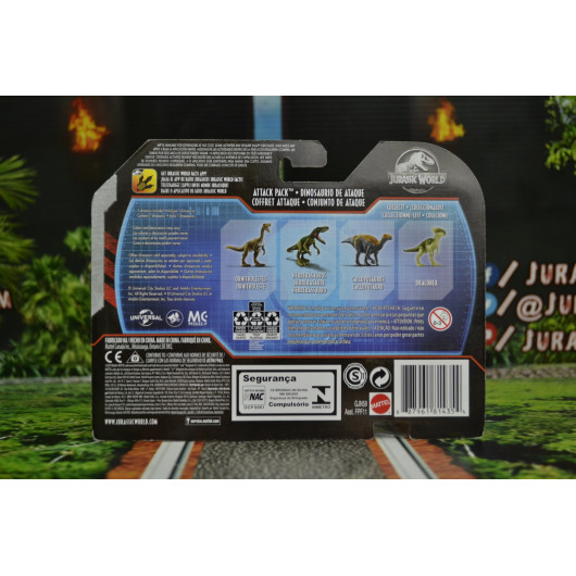 Jurassic World Primal Attack Attack Pack Callovosaurus Mattel Jurassic ...