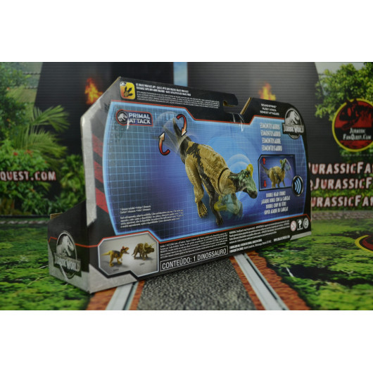 Jurassic World Primal Attack Sound Strike Edmontosaurus Mattel Jurassic ...
