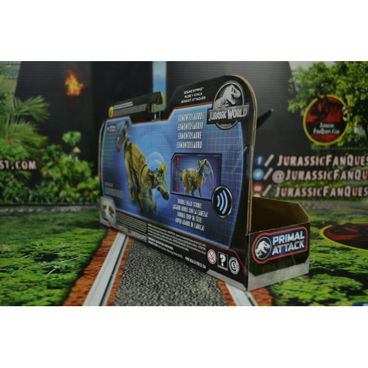 Jurassic World Primal Attack Sound Strike Edmontosaurus Mattel Jurassic ...