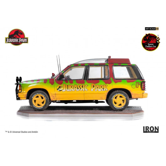 Iron Studios Jungle Explorer 04 Art Escala 1/10 - Jurassic Park ...