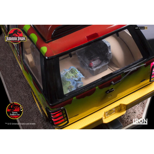 Iron Studios Jungle Explorer 04 Art Escala 1/10 - Jurassic Park ...