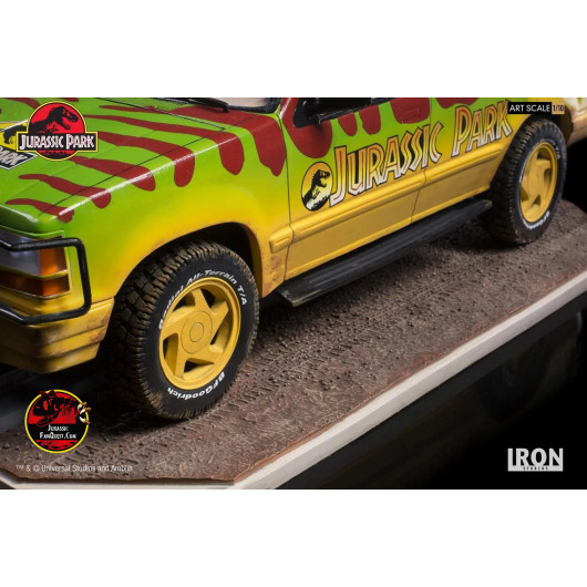 Iron Studios Jurassic Park Jungle Explorer 05 Art Scale 1/10 | Jurassic ...
