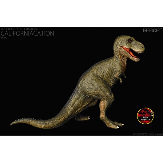 REBOR Retrosaurus 80s T-REX Toy HD Remastered "Californiacation" VHS ...