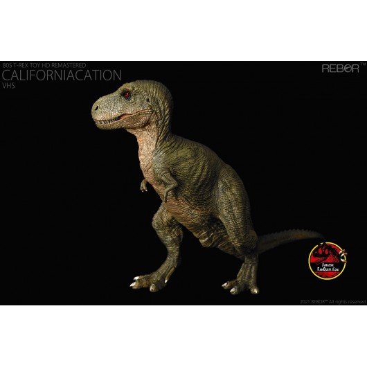 REBOR Retrosaurus 80s T-REX Toy HD Remastered "Californiacation" VHS ...