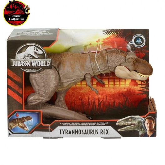 Jurassic World Primal Attack Extreme Chompin' Tyrannosaurus Rex Mattel ...
