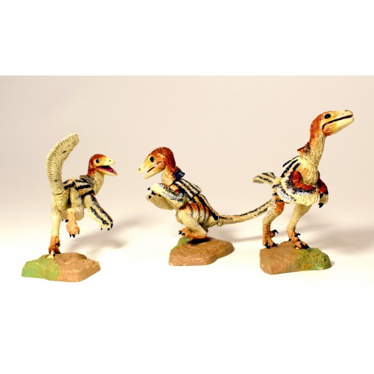 Beasts of the Mesozoic Nestlings 3-pack Amber color action figures1/6th ...